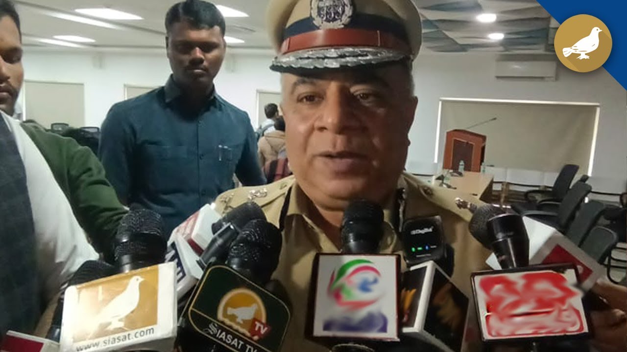 Telangana DGP Ravi gupta released Annual report - YouTube