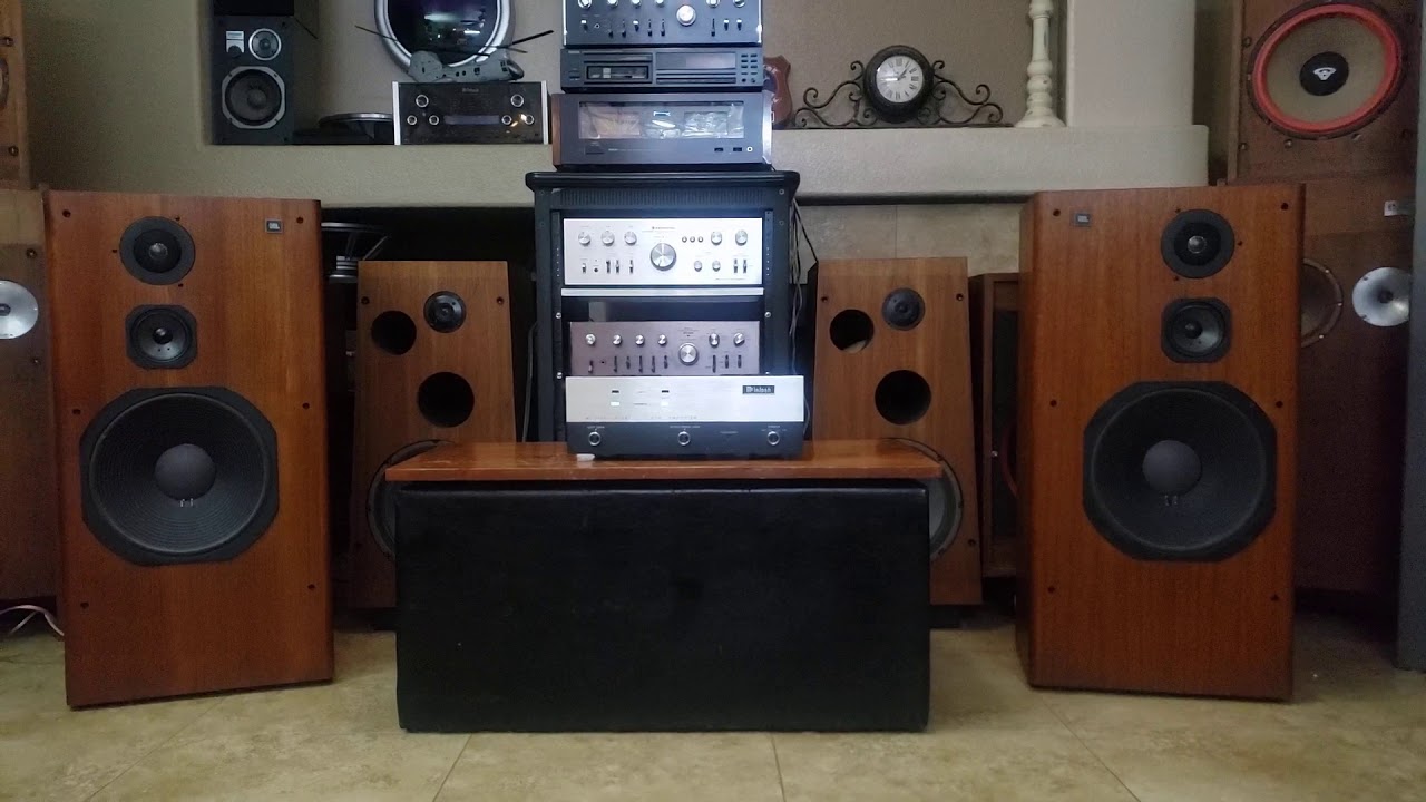 McIntosh MC2120 Amplifier & JBL 240ti Speakers Available ...