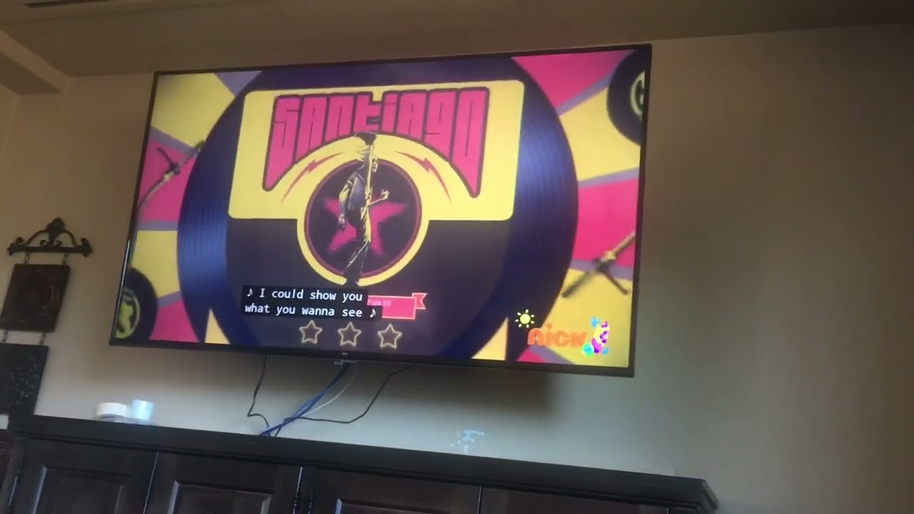 Song from the show faces music party - YouTube