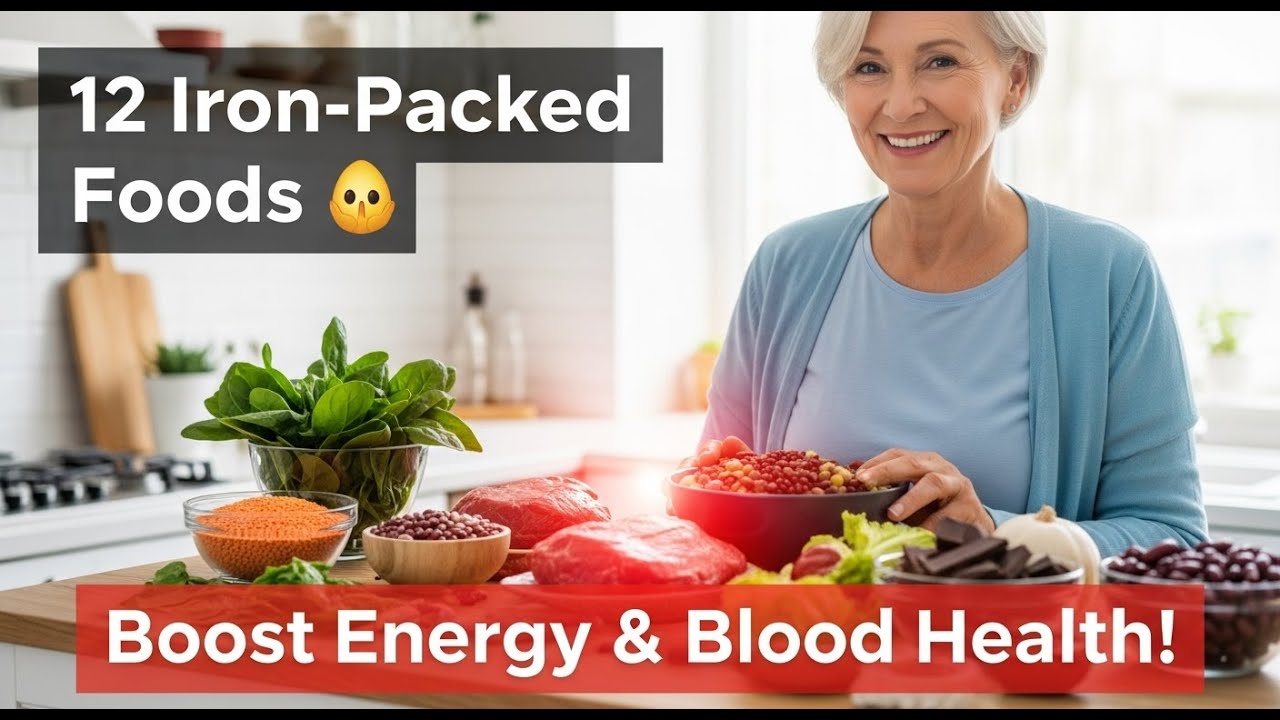 Boost Your Health with These 12 Iron-Packed Foods! - YouTube