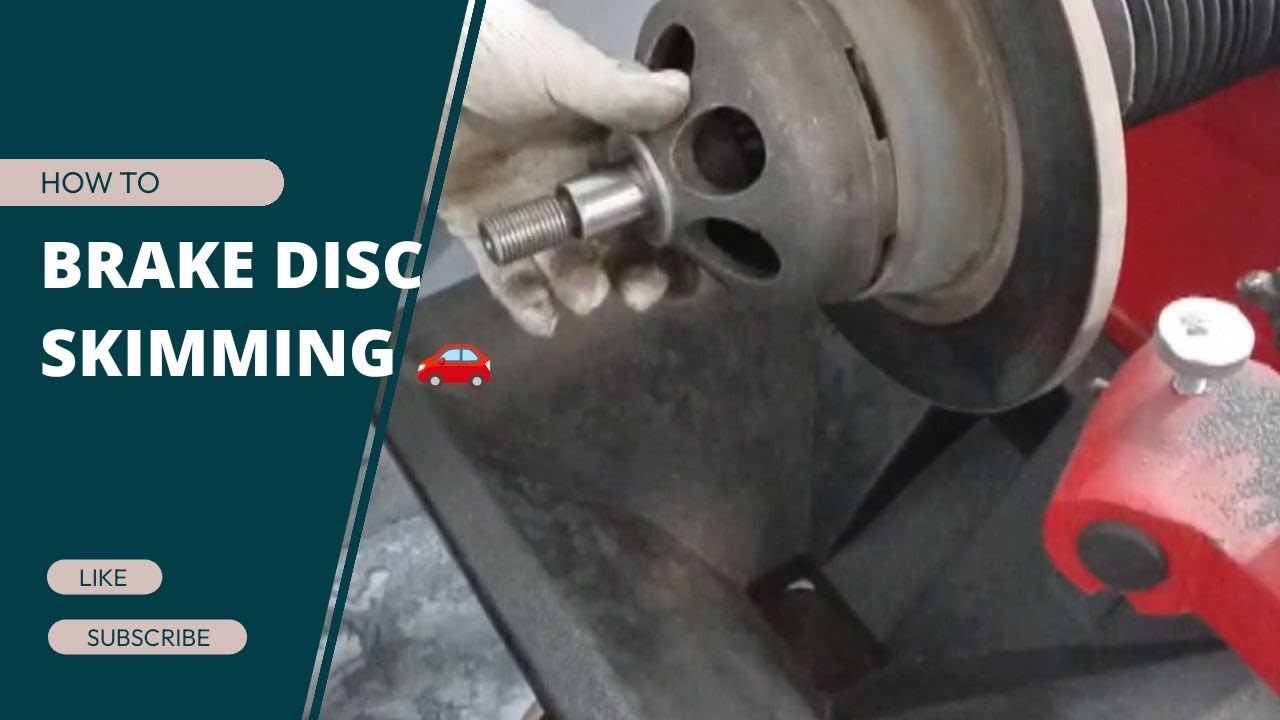Car Brake Disck Skimming Machine. #mechanical #carmechanic #tecnician ...