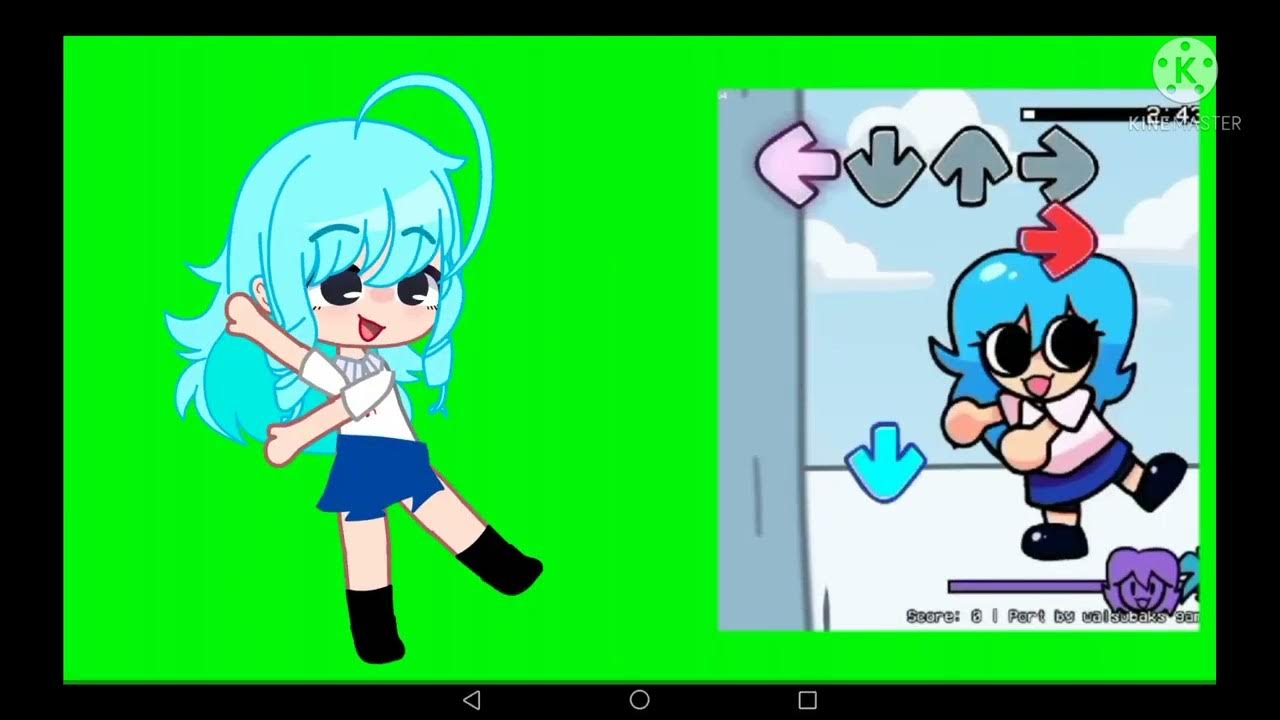 fnf x gacha club VS Ski II (without idle pose sorry) II (test) II - YouTube