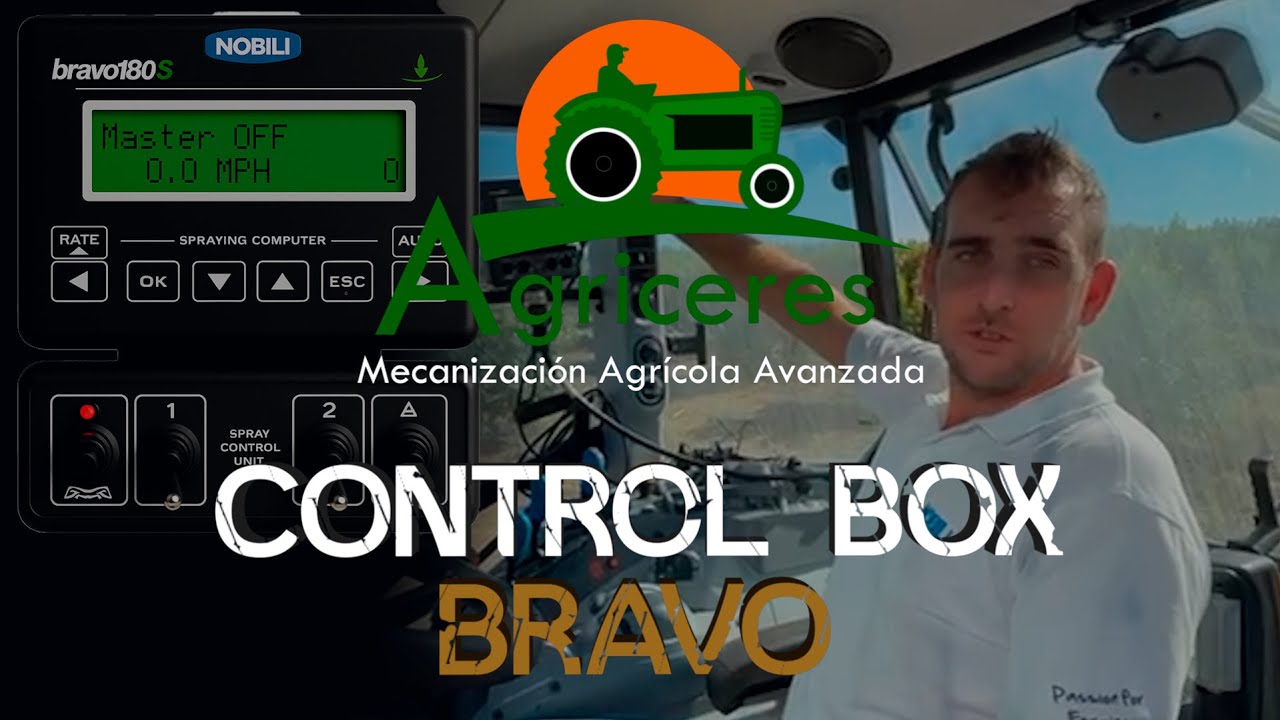 Control Box Bravo 180 para fumigadoras - YouTube