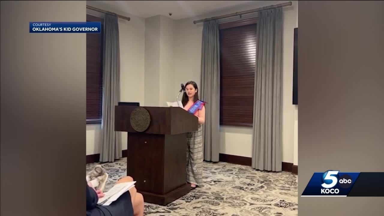 New Oklahoma Kid Governor sworn in; program aims to teach about ...