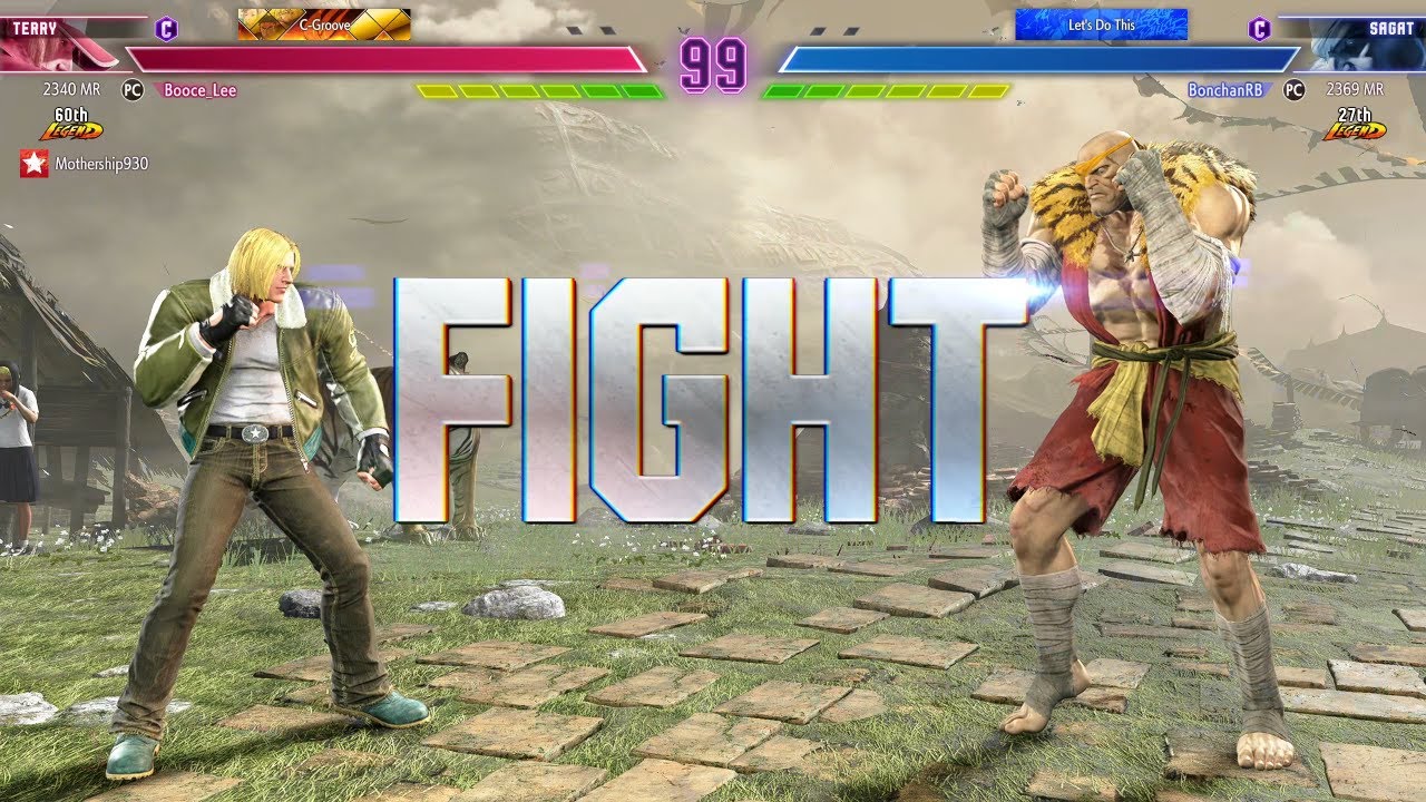 SF6 BOOCE LEE (#4 Rank Terry) vs BONCHAN (#1 Rank Sagat) Street Fighter ...