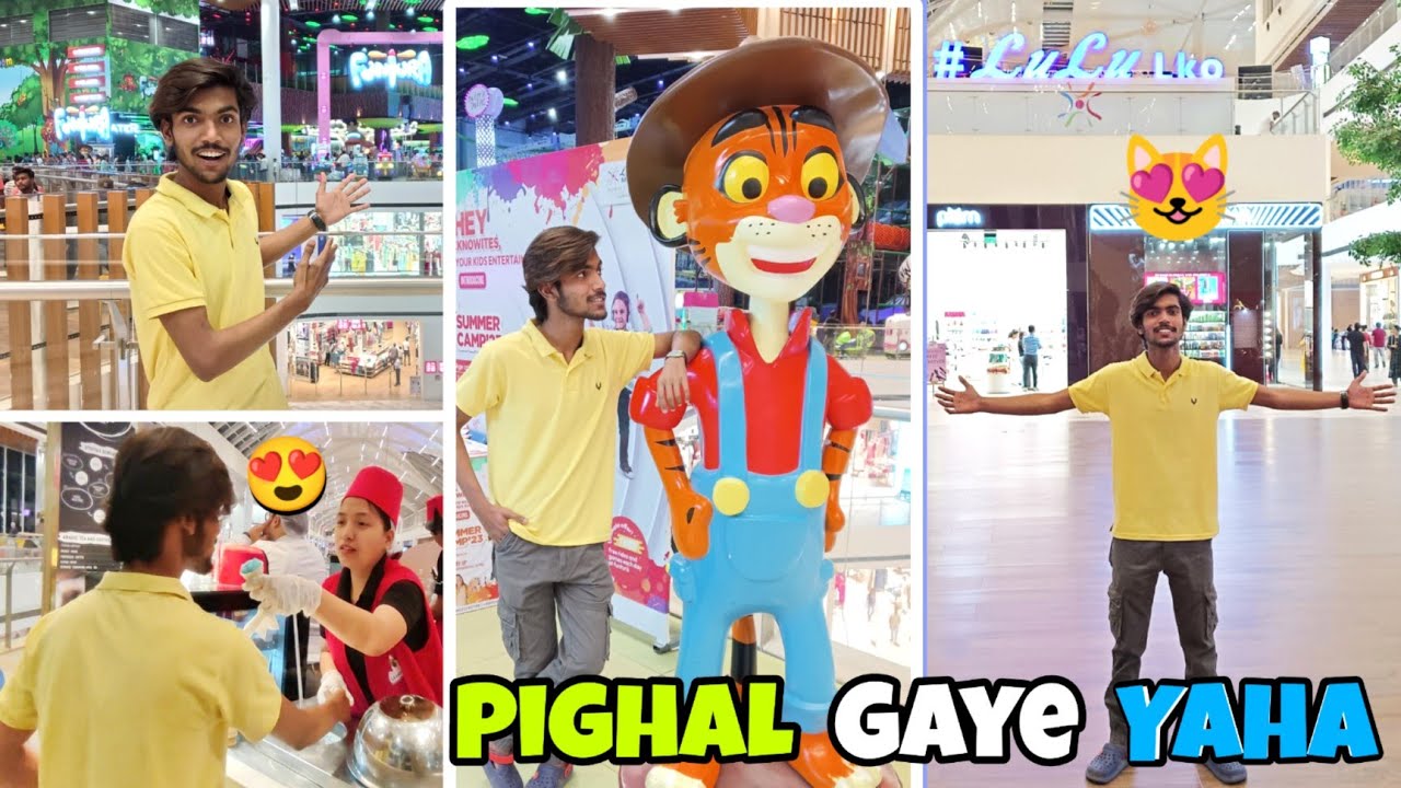 SOCHA NAHI THA LULU MALL MEIN AISA HOGA 😍 | THE VLOGGER BROTHERS - YouTube
