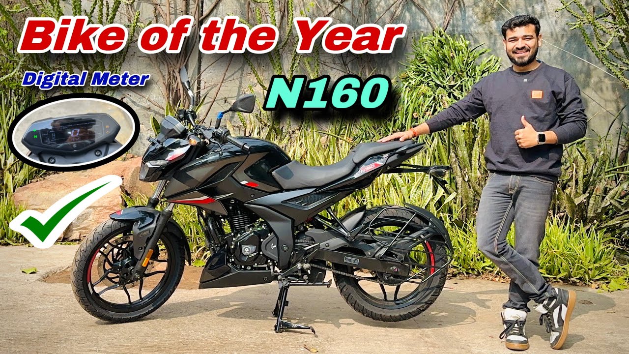 Ye Hai Bajaj Pulsar N160 Full Digital Meter Map Dual ABS, Mileage ...