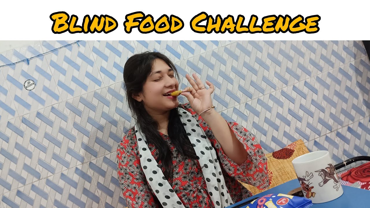 Blind Food challenge - YouTube