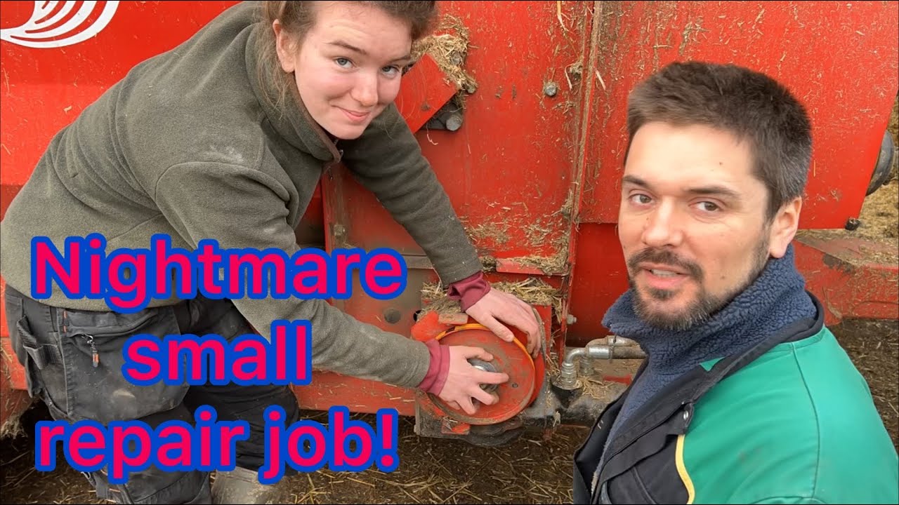 Fixing the straw blower! Em’s taming wild cows! | Joe Seels | The ...