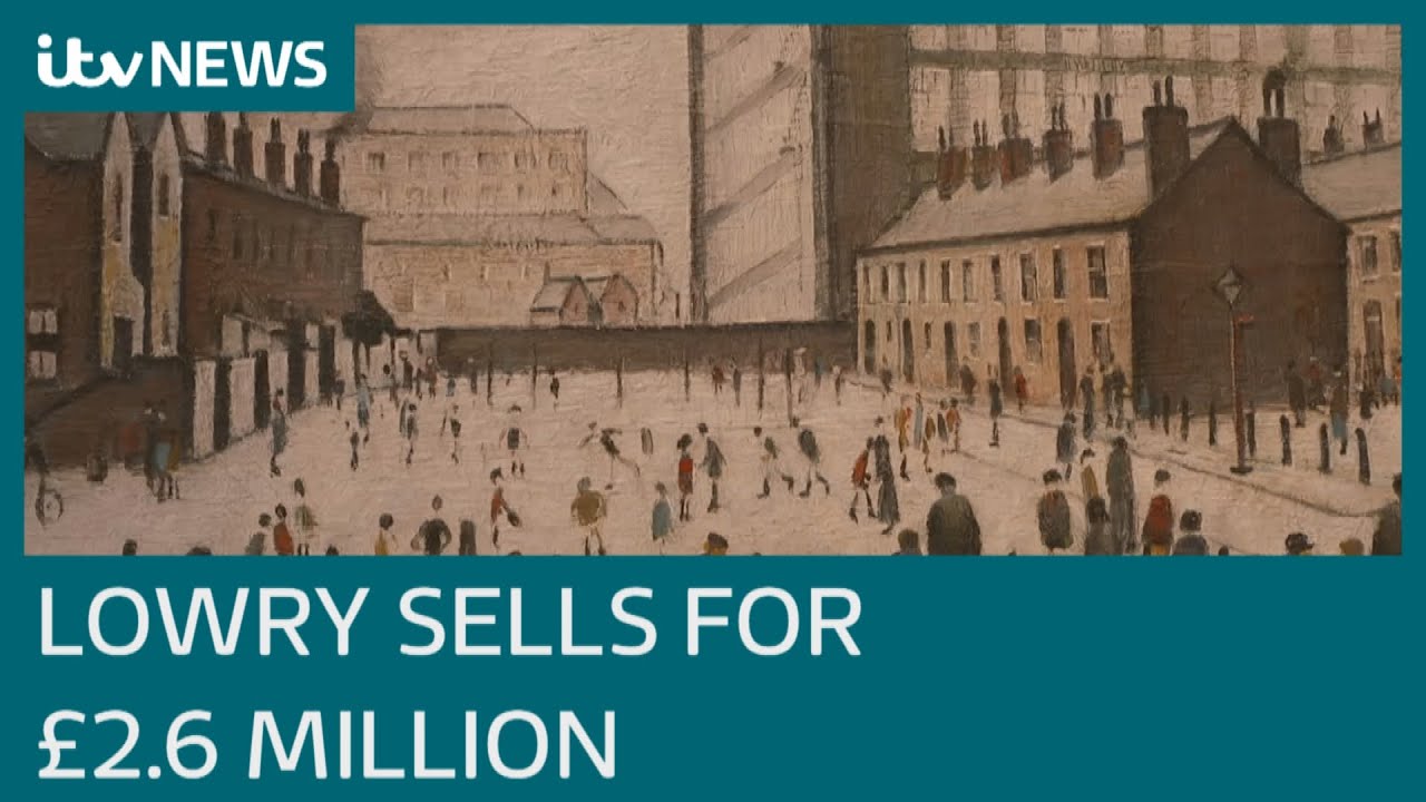 Lowry painting owned by British DNA scientist sells for £2.6 million ...