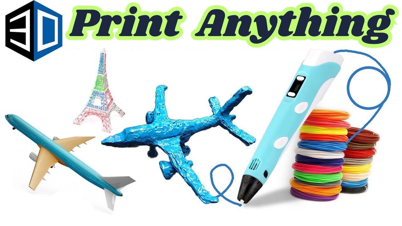 3D Pen Tutorial: Draw an Airplane or Anything You Imagine! - YouTube