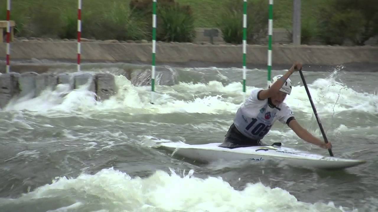 JR & U23 C1 World Champions Canoe Slalom - Penrith - YouTube