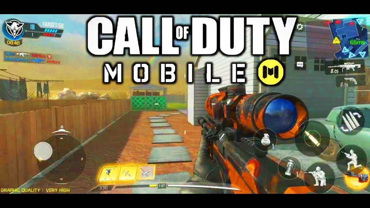 Destroying the lobby : Call of duty mobile - YouTube