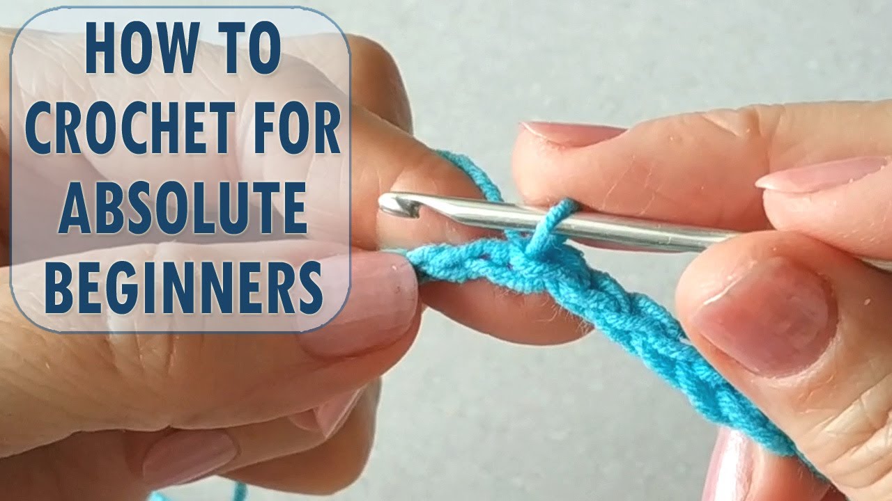 Crochet: How to crochet a Slip Stitch - YouTube