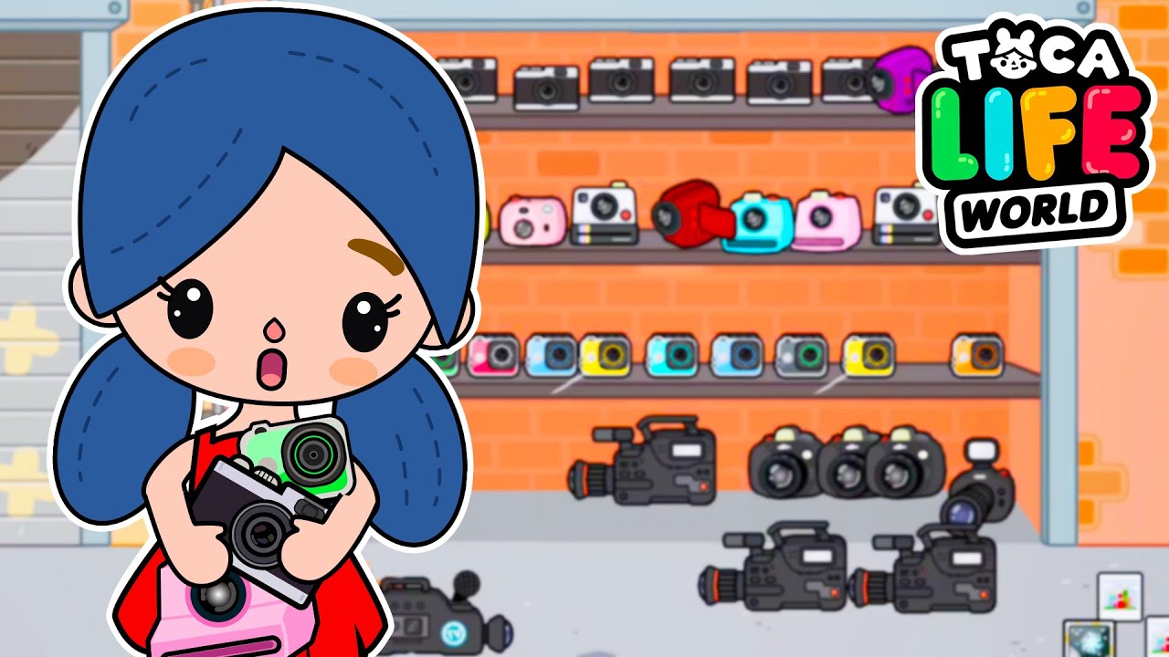 ALL CAMERAS in TOCA BOCA 📸 Toca Life World - YouTube