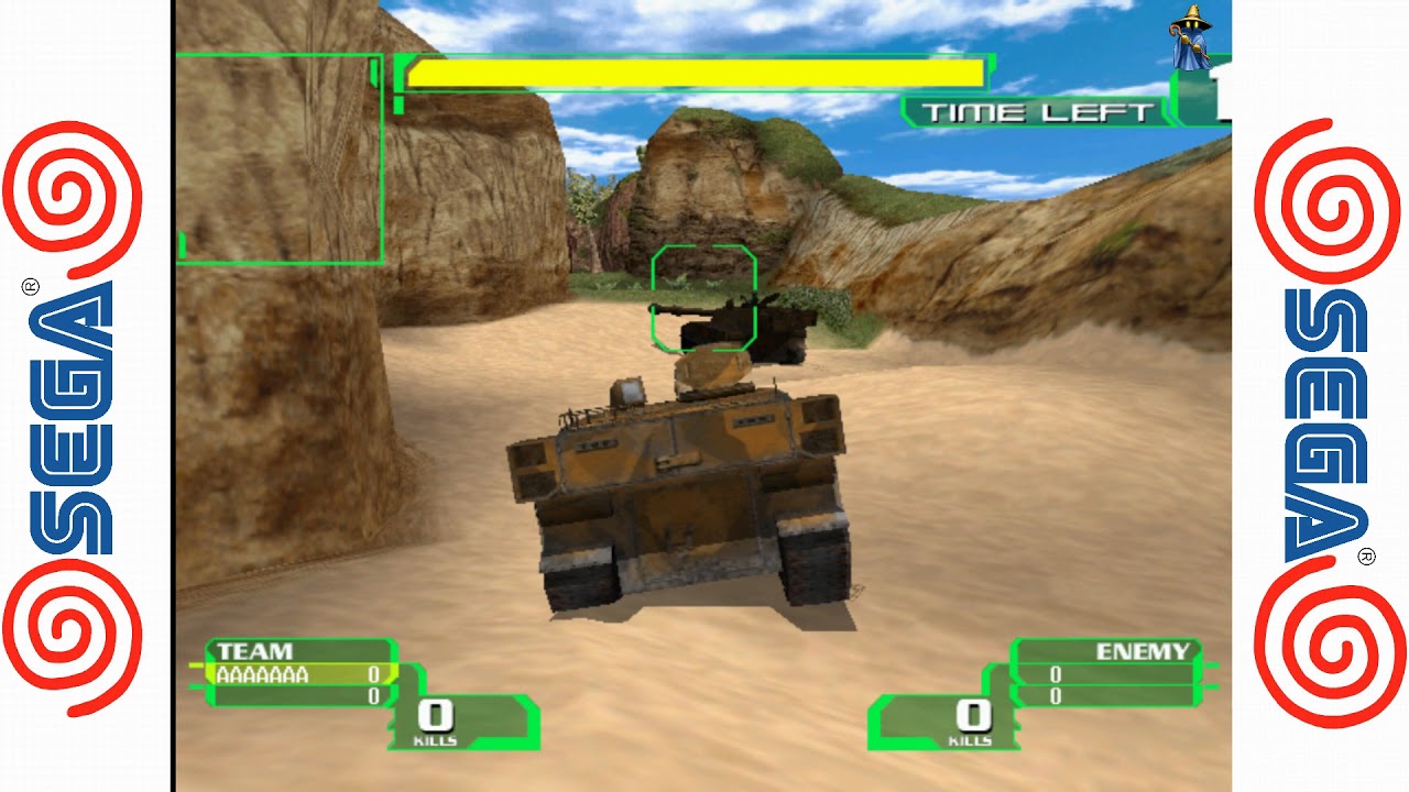 Alien Front Online - Dreamcast Gameplay Sample SD - YouTube