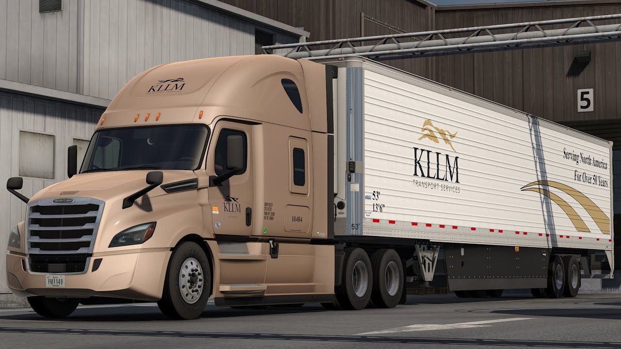 [ATS] Hot Springs(AR) to Abilen(TX) Realistic Driving Freightliner ...