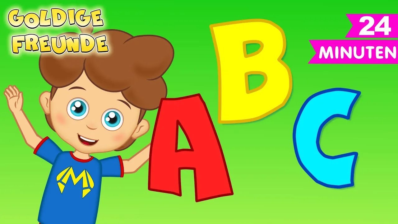 Das ABC Lied 📚🎈 | Kinderlied Sammlung | Kinderlieder Zum Mitsingen ...