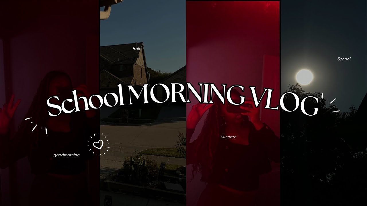 School Morning Routine 2025 | A Realistic Vlog - YouTube