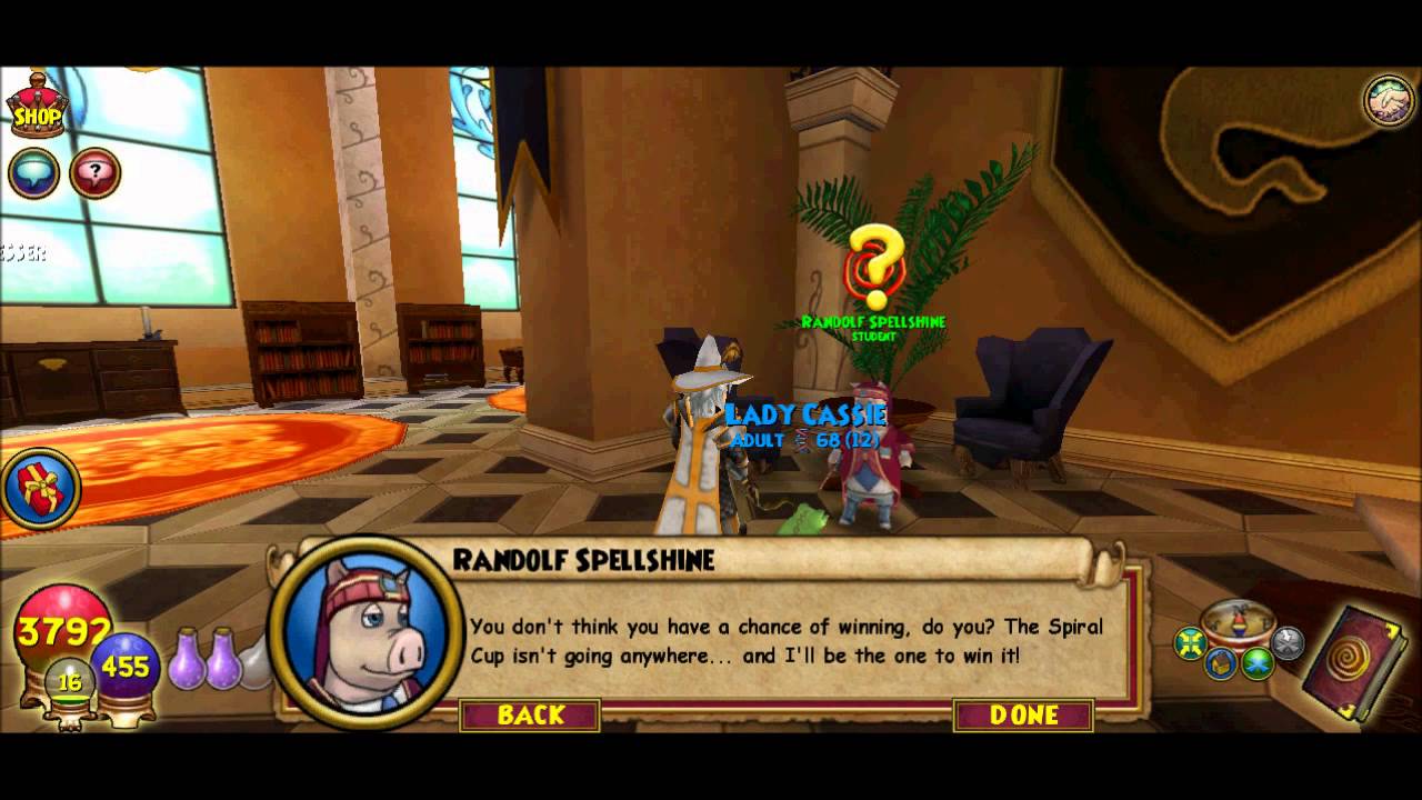 Wizard101: Wysteria Walkthrough: Part 1: Enrollment - YouTube