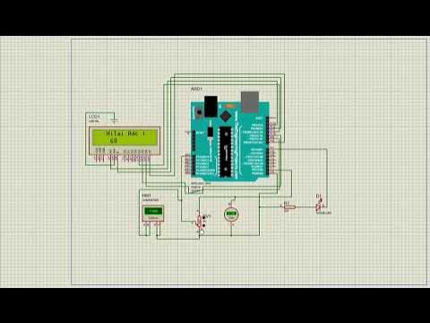 Job 2 Praktikum Sensor dan Tranducer - Input Analog dari Arduino - YouTube