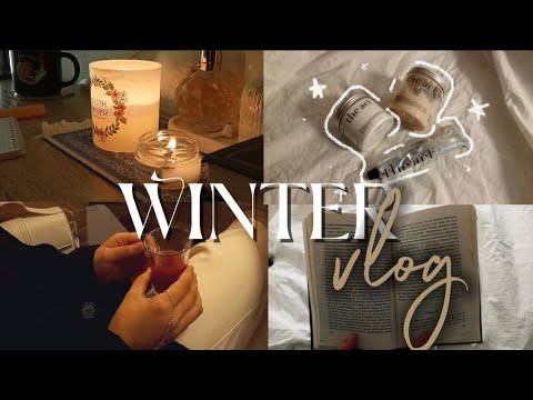 calm daily vlogs / visual diary / winter weekend - YouTube