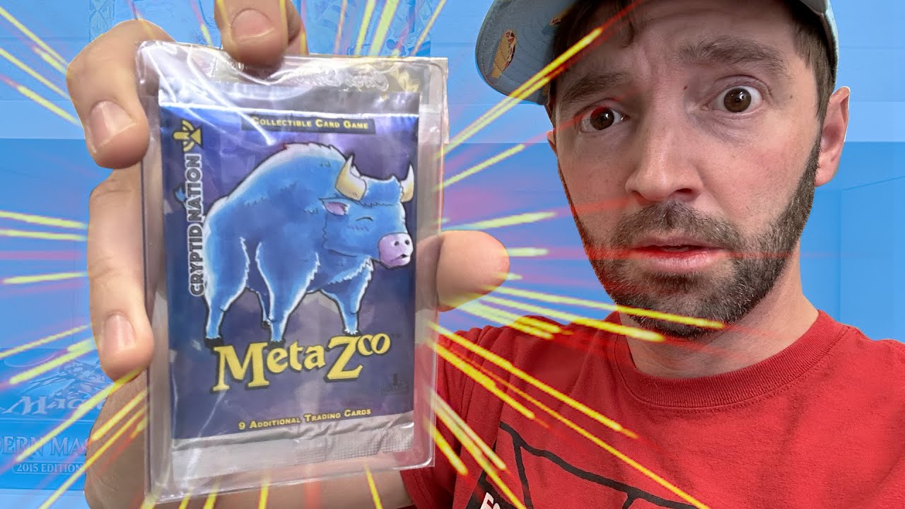 OPENING THE FIRST PACK OF METAZOO - YouTube