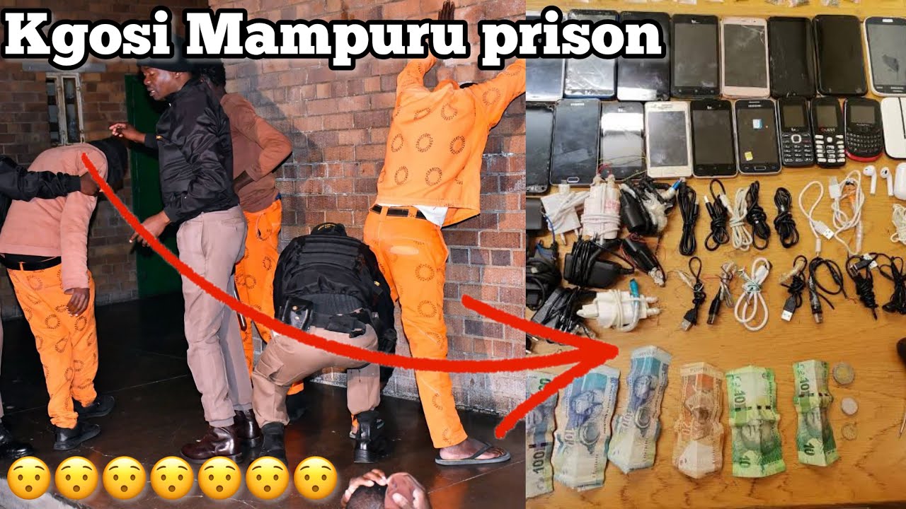 Watch what inmates were found with at Kgosi Mampuru prison during a ...