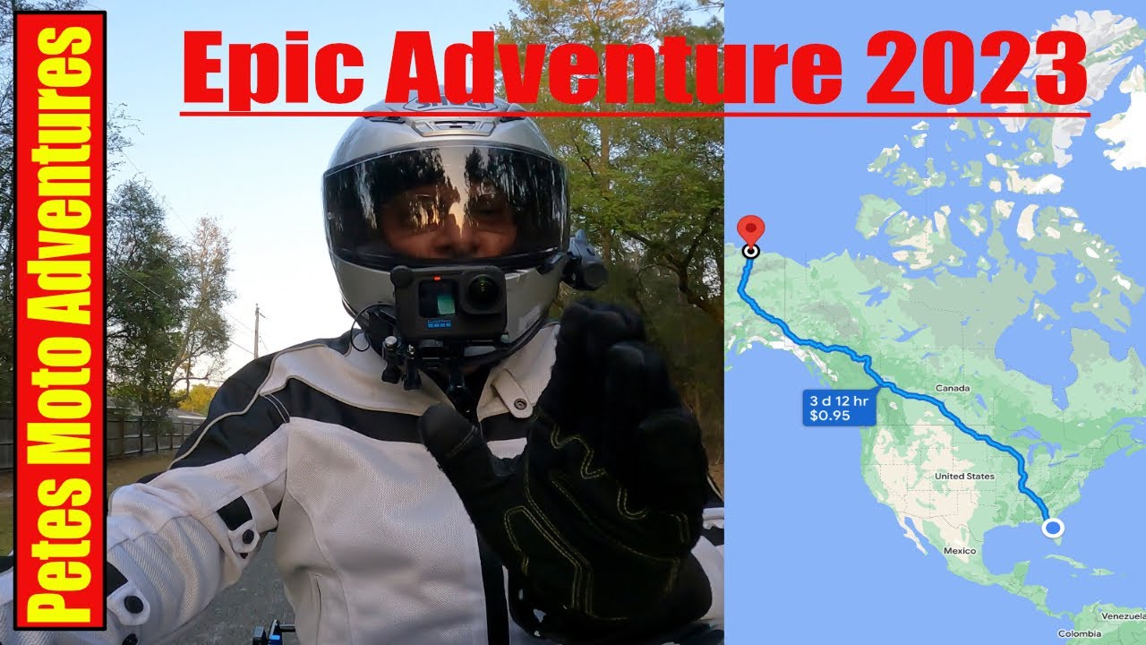 2023 Motorcycle Epic Adventure. Alaska. - YouTube