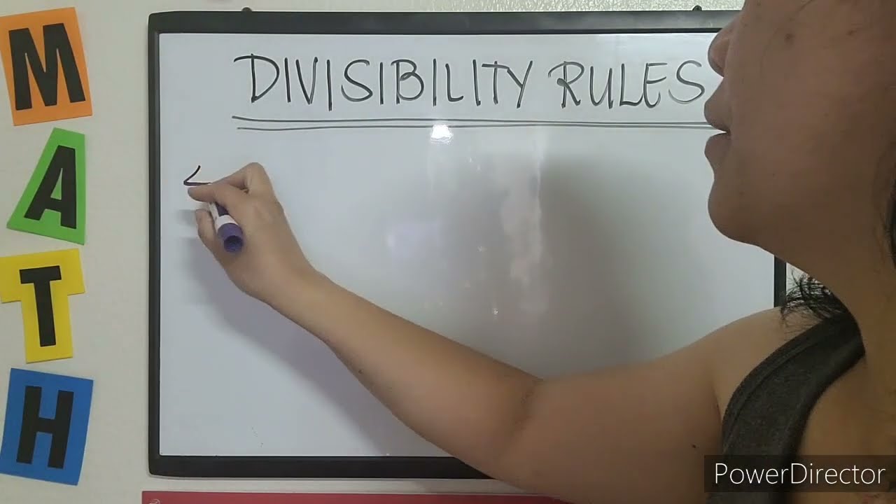 TAGALOG: Divisibility Rules for 2, 3, 4 and 5 #TeacherA #MathinTagalog ...