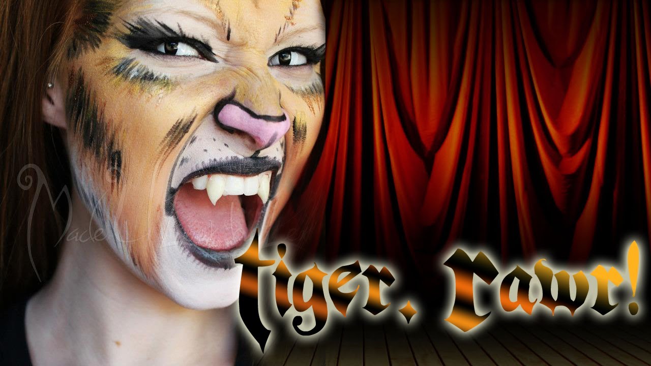 Tiger, Rawr! Makeup Tutorial (2012) - YouTube