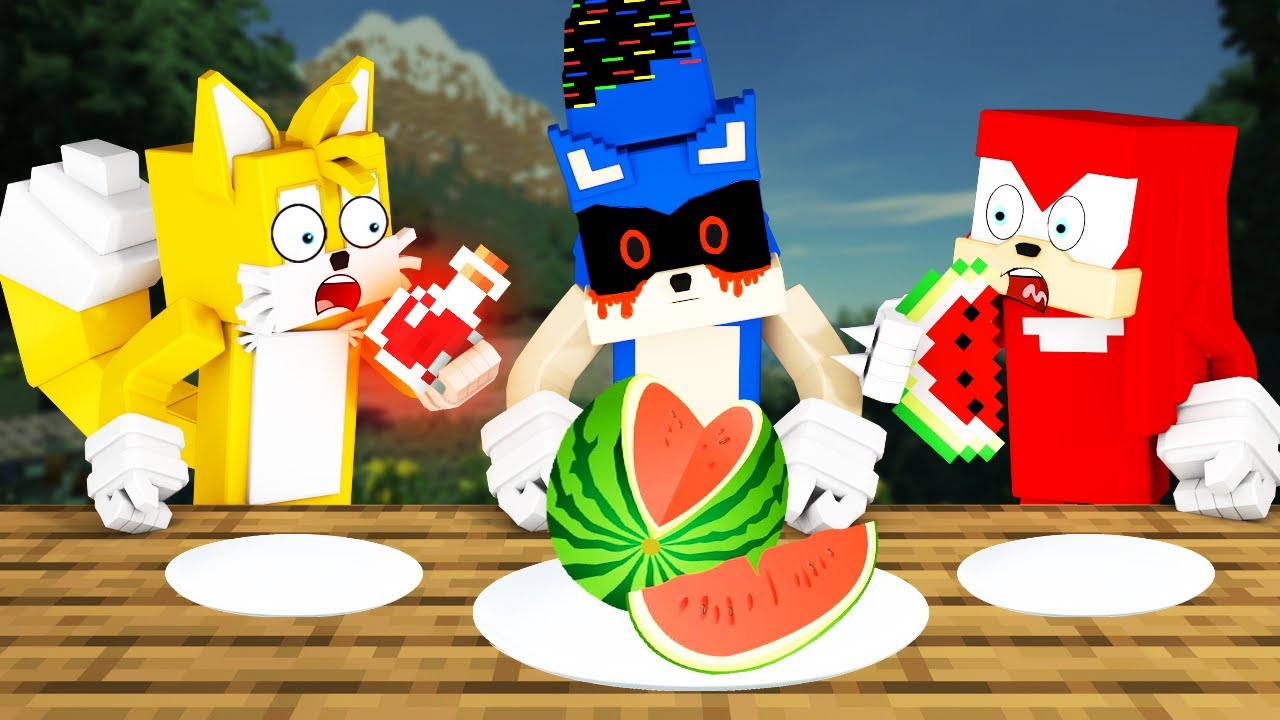FNF Corrupted “SLICED” But Everyone Sings It | Sonic, Tails And ...