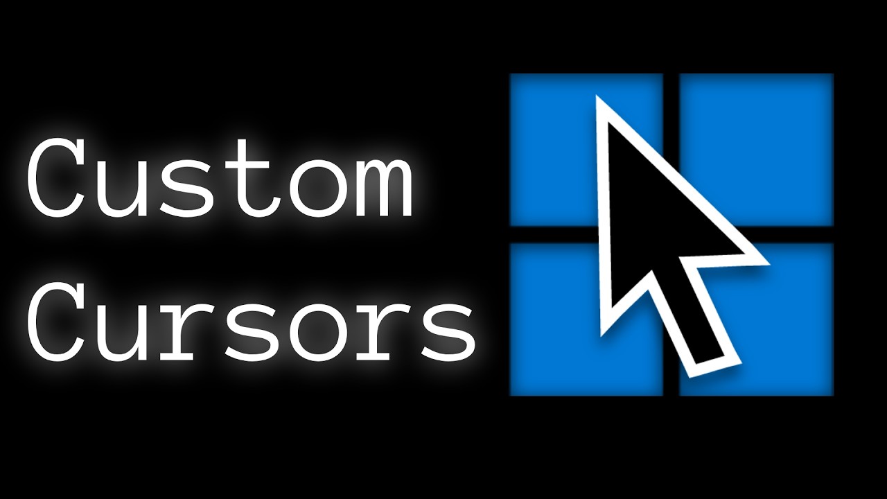 How to install Custom Cursors on Windows 11 - YouTube