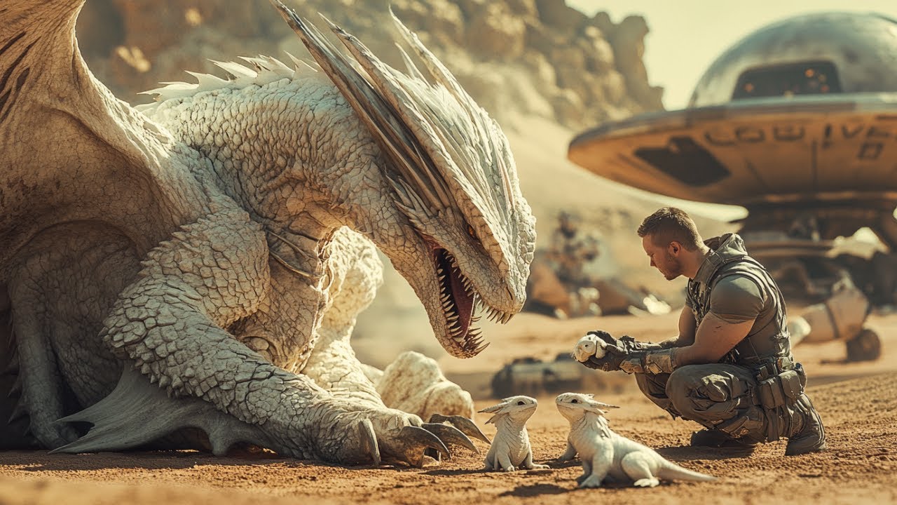 They Left Their Ferocious Alien Albino Dragon and Her Hatchlings to Die ...