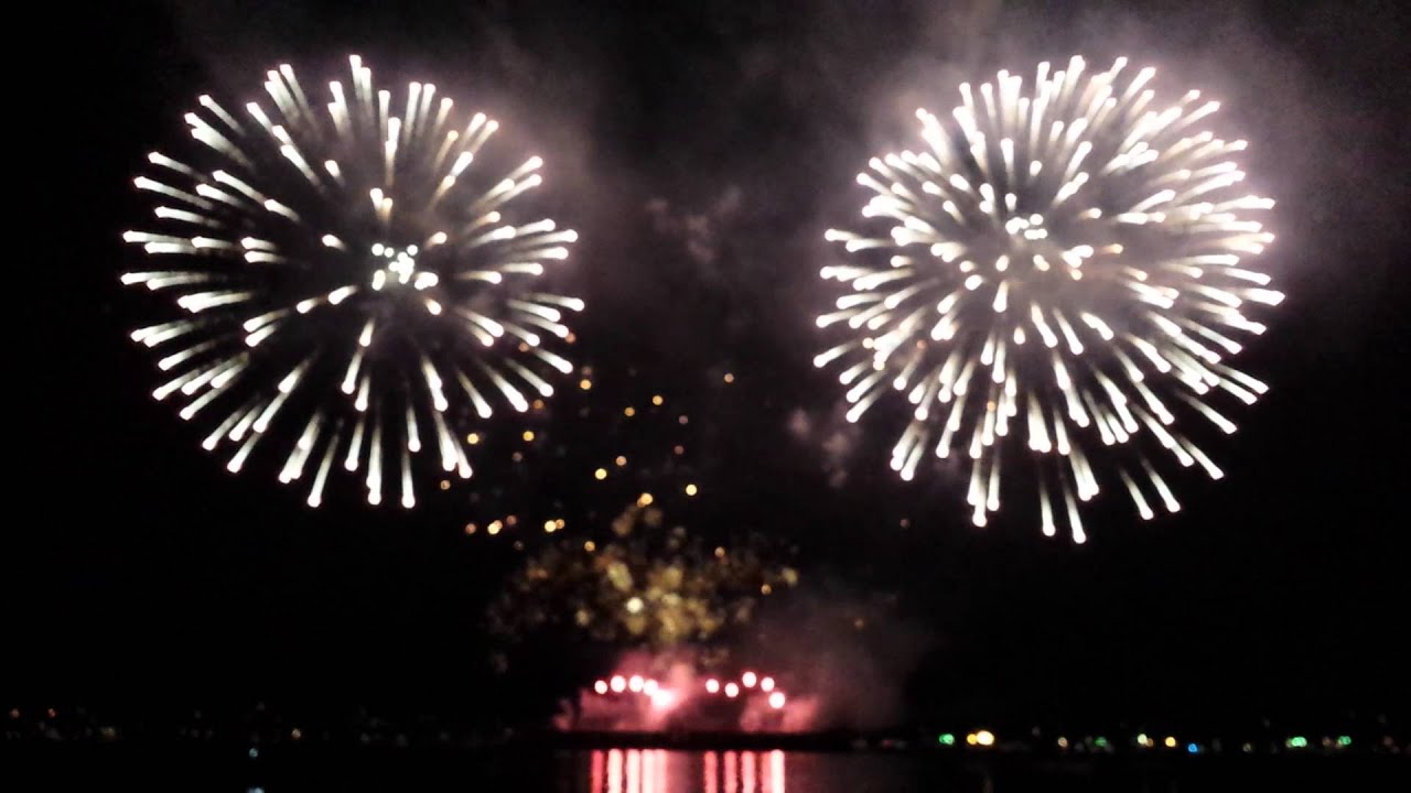 Brasil's team fireworks in Vancouver 2015 - YouTube