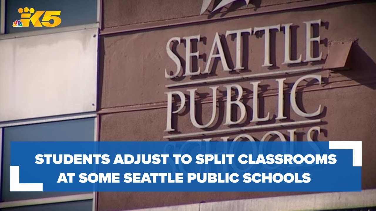 Students adjust on first day of split classrooms at some Seattle Public ...