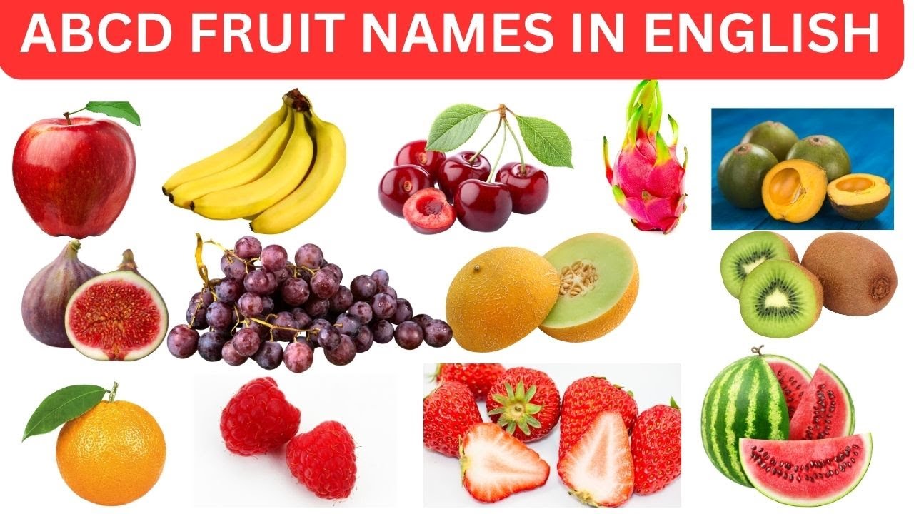 Fun with Fruits: A to Z Fruit Naming Adventure for Kids - YouTube