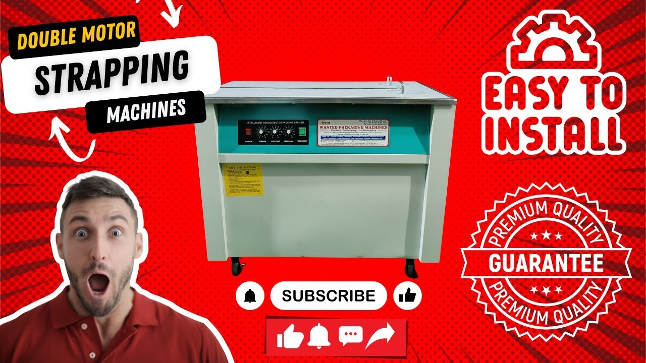Strapping Machine How To Use | Double Motor | Operator #machine #india ...