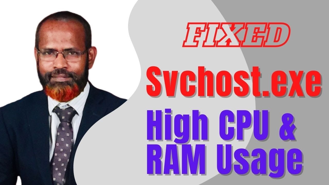 How To Fix Svchost exe High CPU & High Memory Usage In Windows 10 - YouTube