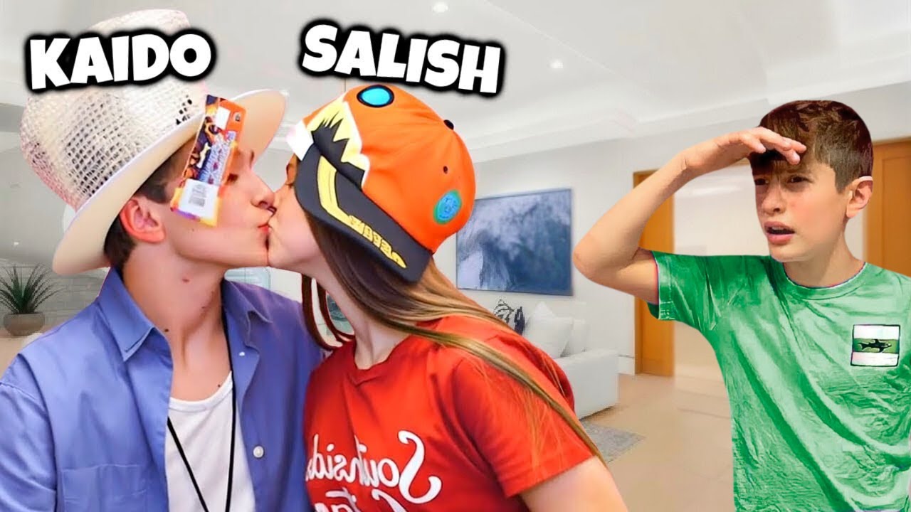 Kaido & Salish KISSED ON CAMERA.. (Nidal is CRYING) - YouTube