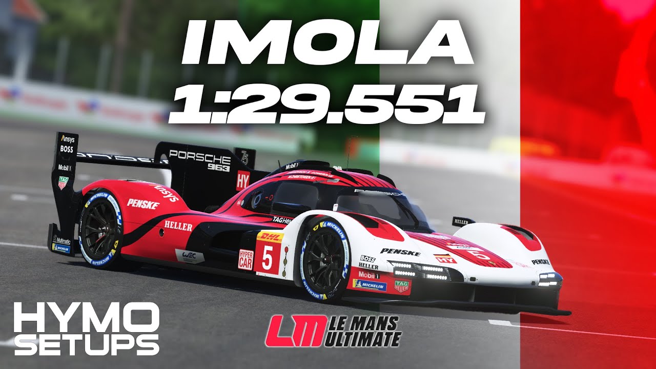 LMU Hotlap | Porsche 963 @ Imola | U1 P1 H1 | Le Mans Ultimate - YouTube