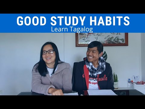 Learn Tagalog - GOOD STUDY HABITS | HOW TO STUDY MORE EFFECTIVELY - YouTube