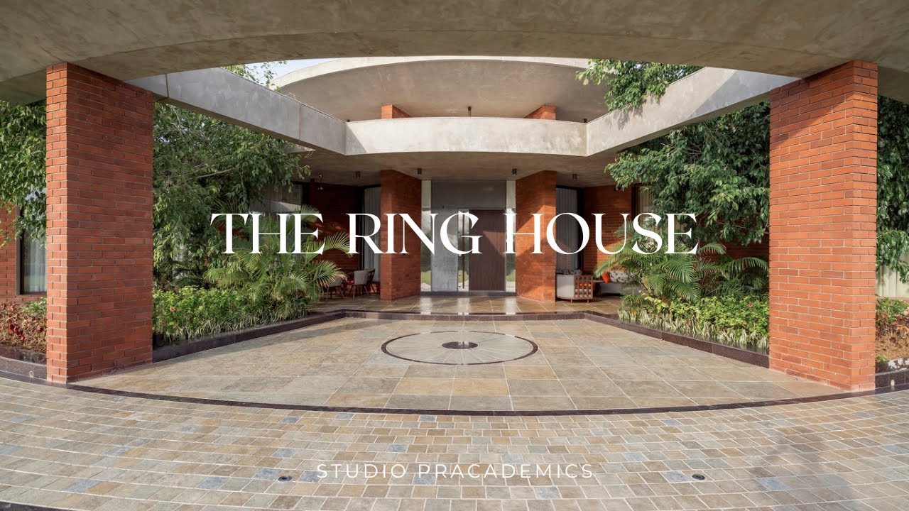 Architectural Marvel: Landscape-Integrated Ring House Design | H D I ...
