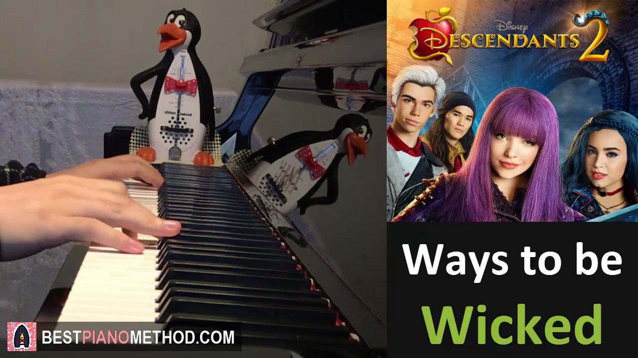 Descendants 2 Ways To Be Wicked Piano Cover By Amosdoll YouTube Descendants 2 Ways To Be Wicked Piano Cover By Amosdoll YouTube
