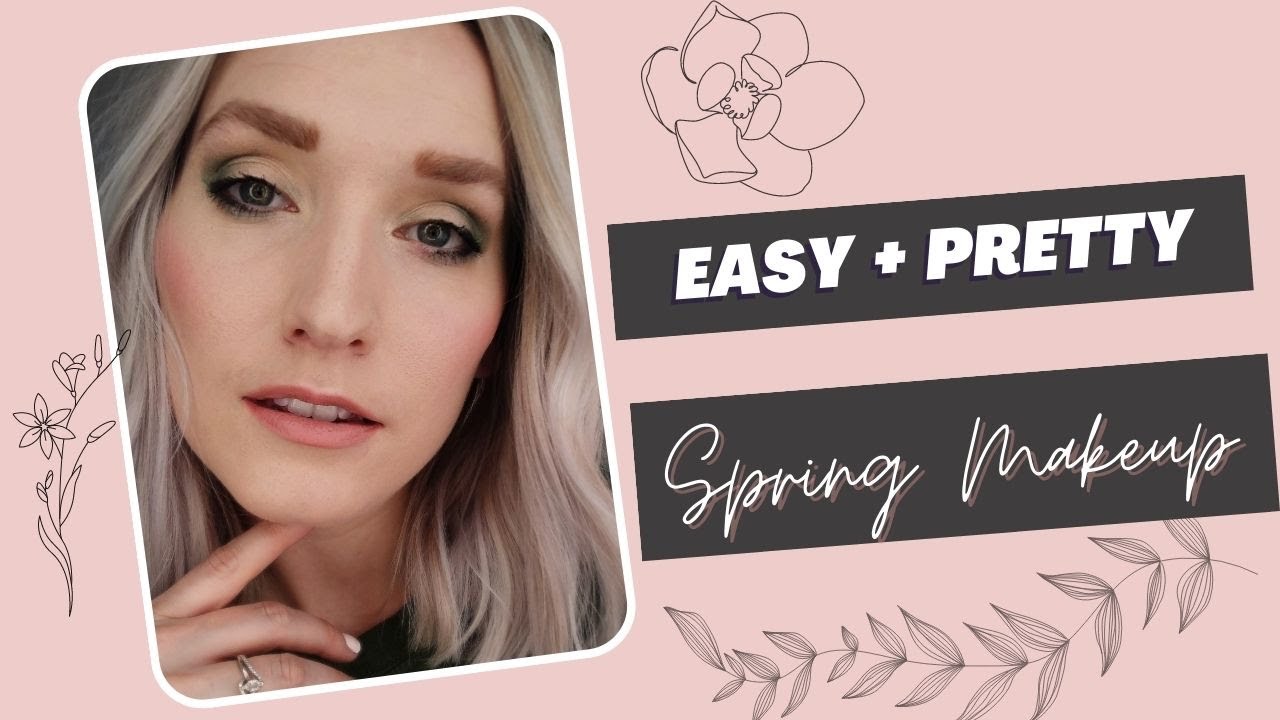 Green Spring Makeup Tutorial. Easy Seint Beauty Tutorial - YouTube