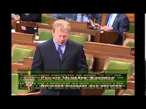 MP Rick Dykstra defends Canada's national anthem against proposed ...