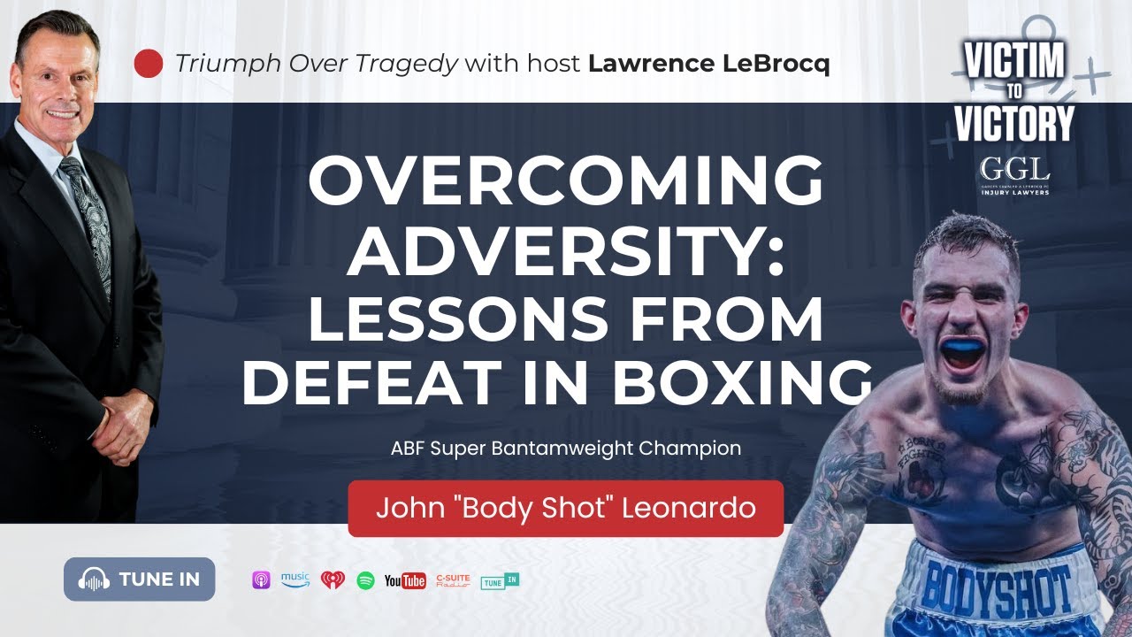Episode 74: Overcoming Adversity: Lessons from Defeat in Boxing - YouTube