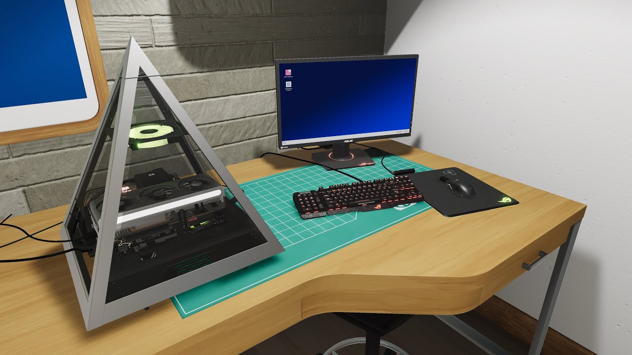 Building PC Gaming Pyramid Case - YouTube