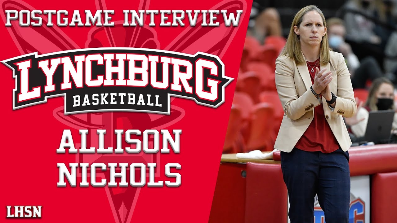 Postgame Interview: Coach Allison Nichols - YouTube