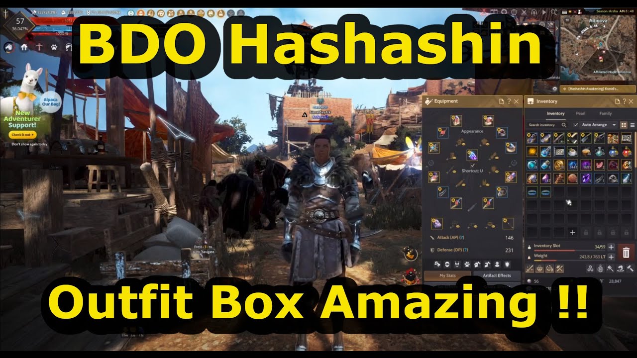 BDO Hashashin Outfit Box II Very nice !!! - YouTube